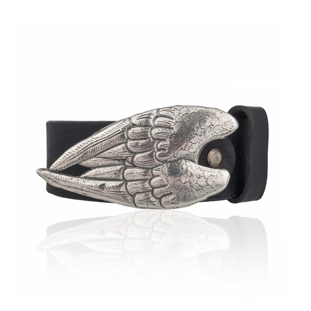 Archangel Michael Wings Sterling Silver Belt big, Angel Wings Belt ...