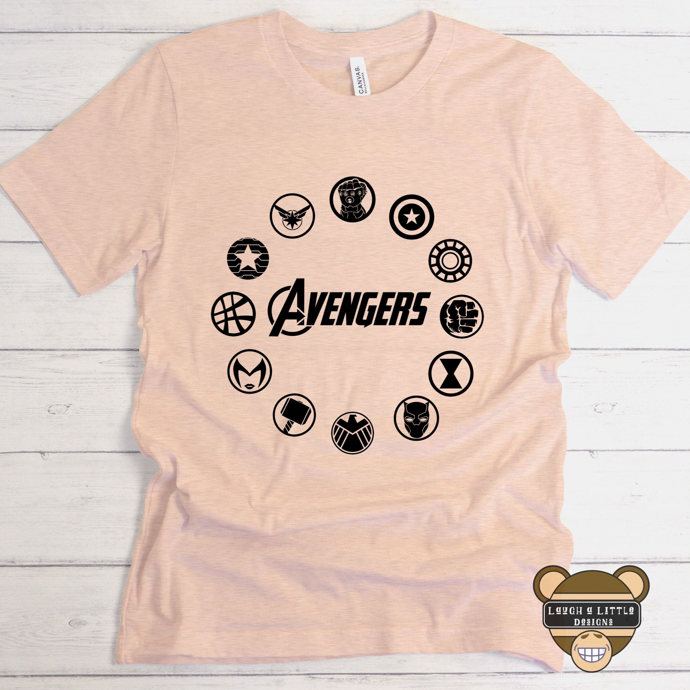 Avengers Shirt Avengers Logo Shirt Superhero Shirt Marvel | Etsy