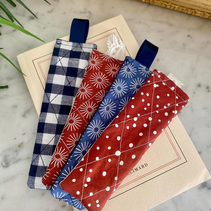 Fabric Bookmark - Etsy