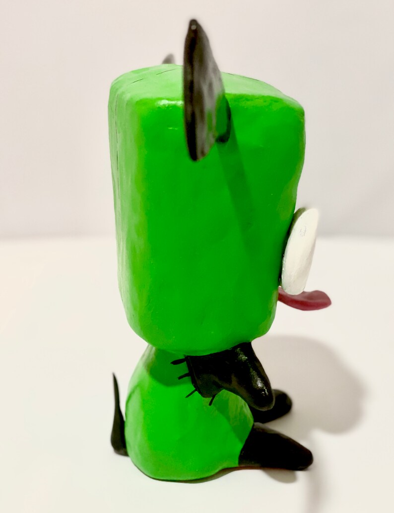 Invader Zim Green Dog Suit Gir Sculpture - Etsy