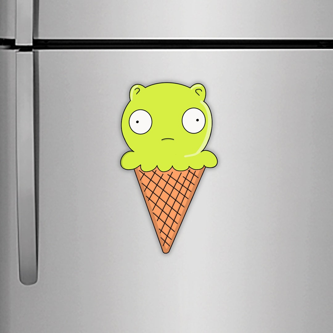 Kuchi Kopi, Ice Cream Cone, Bob's Burgers Magnet - Etsy