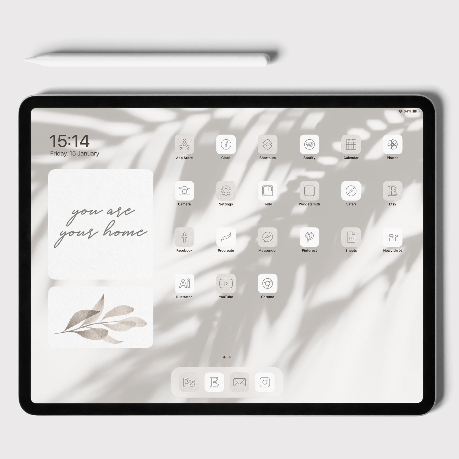 Aesthetic Ipad Desktop Icons Ipad App Icons Boho Icon Pack - Etsy