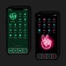 Neon App Icons, Aesthetic Ios Icons, iPhone Icon Pack Neon, Neon App ...