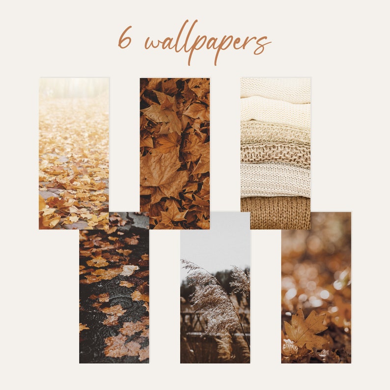 Autumn Fall Aesthetic Iphone Ios 14 App Icons App Pack - Etsy