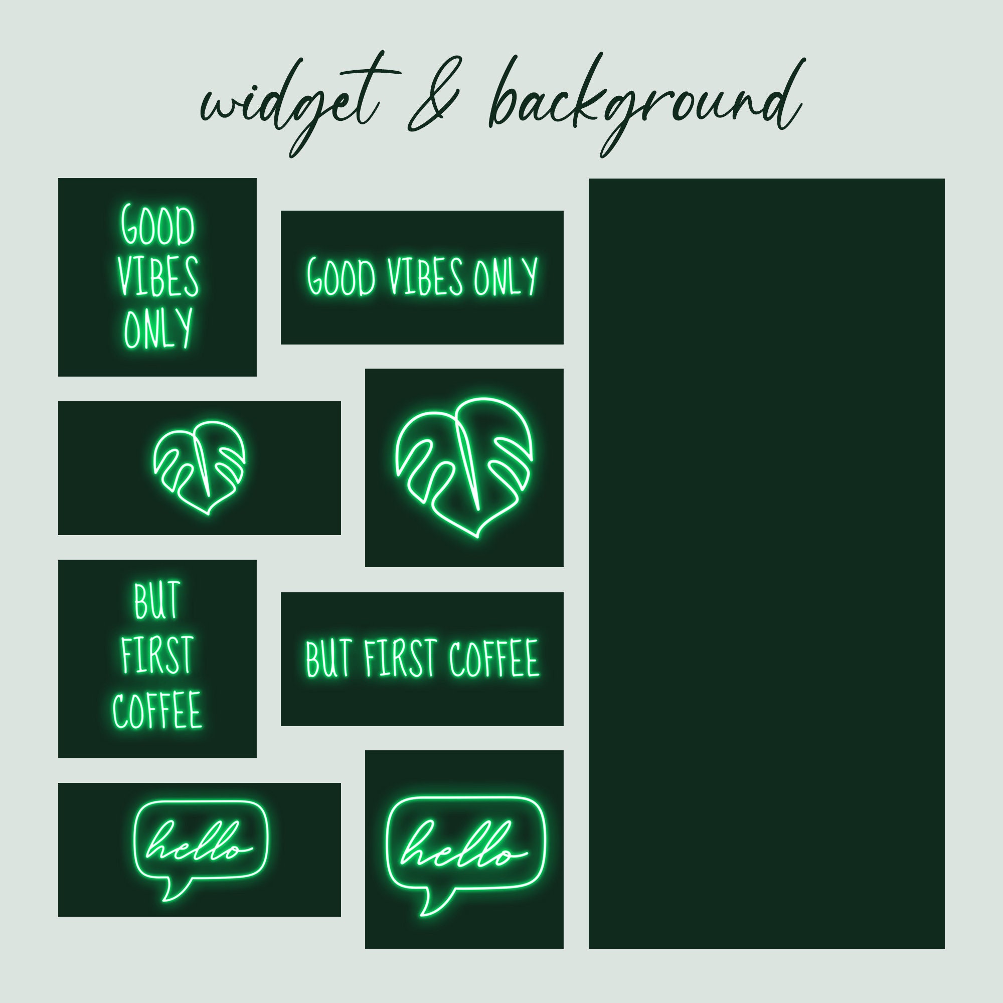 Green Neon App Icons Neon Aesthetic Ios 14 Icons Iphone Icon - Etsy