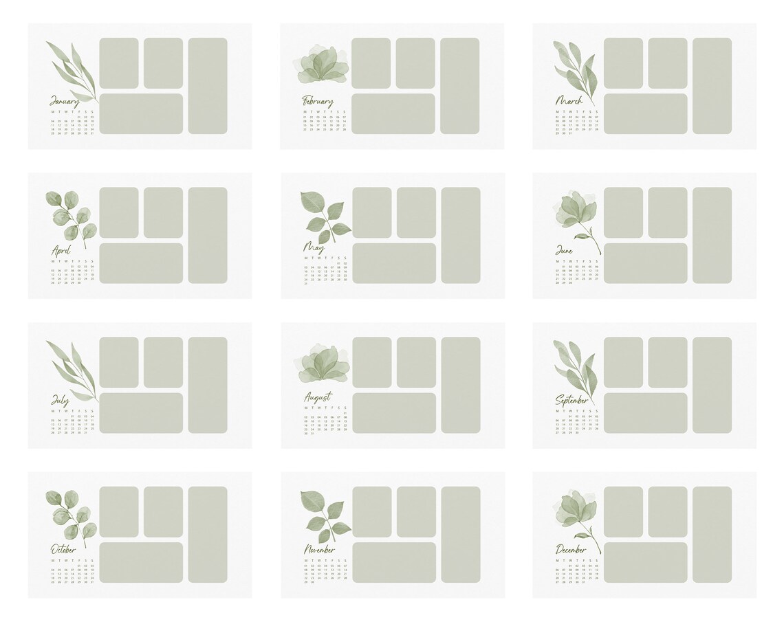 Desktop Wallpaper 2023 Organizer With Calendar Mac Windows - Etsy