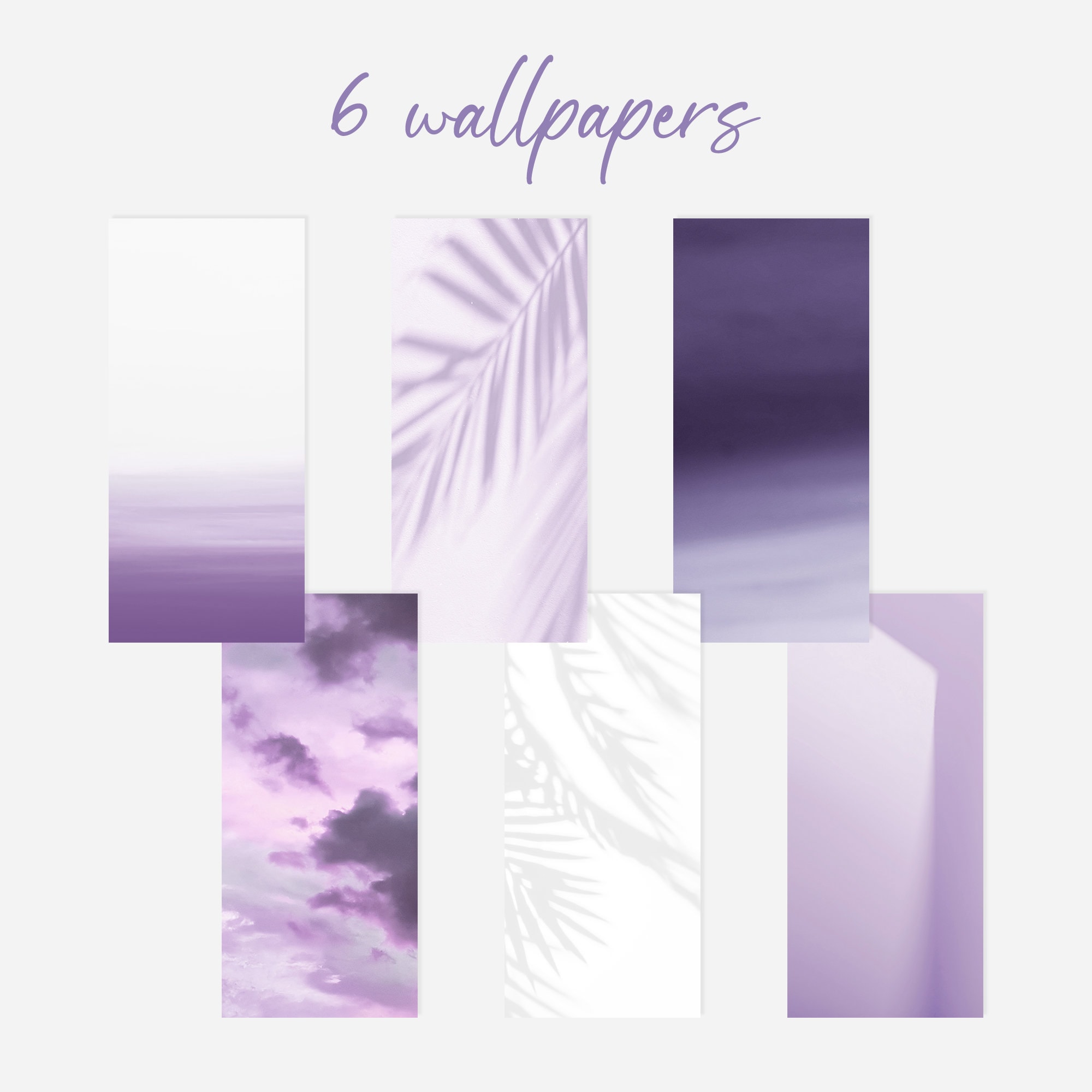 Lavender App Icons Purple Icons Iphone App Covers Purple - Etsy