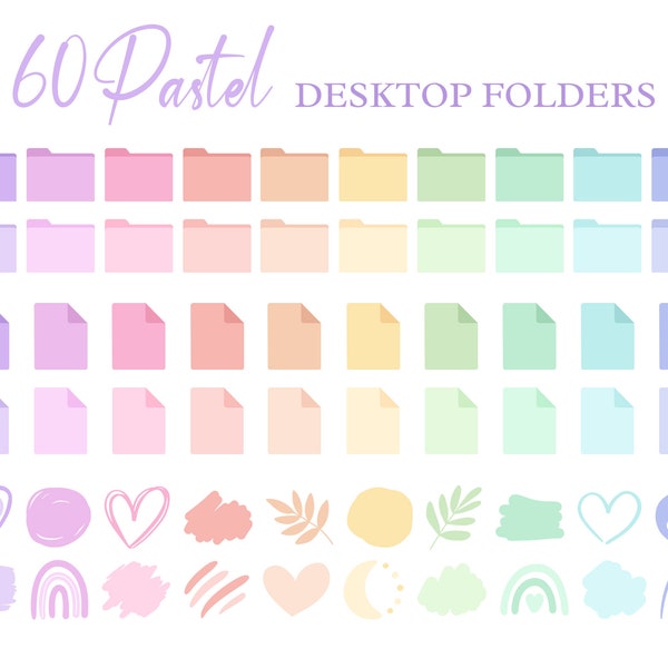 Desktop Icons - Etsy
