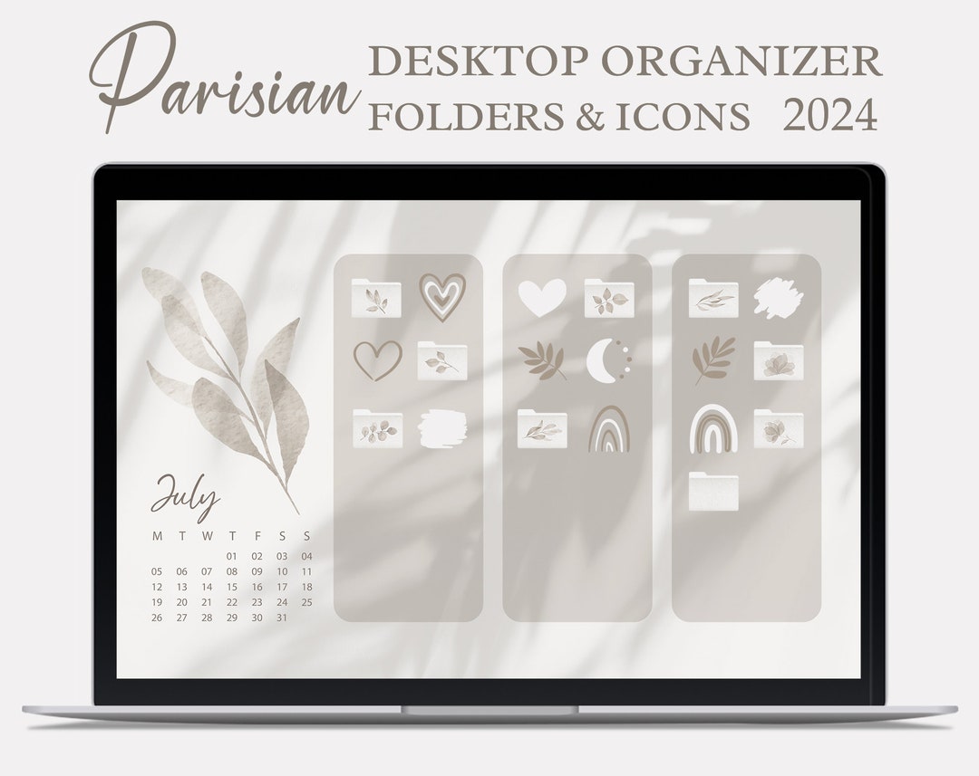 Desktop Wallpaper 2023 Organizer With Calendar, Mac Windows Organizer ...
