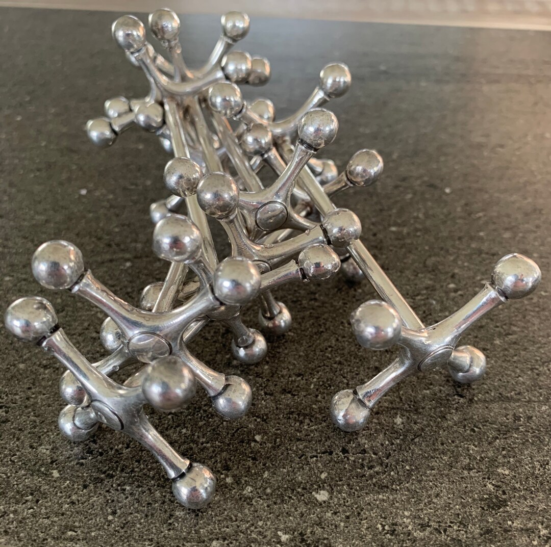 Christofle balls Knife Holder Silver Metal Silver Plated Knife Rests 6 ...