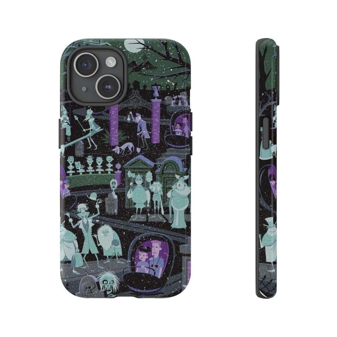 Haunted Mansion Vintage Portrait Disney Phone Case Tough Cases - Etsy