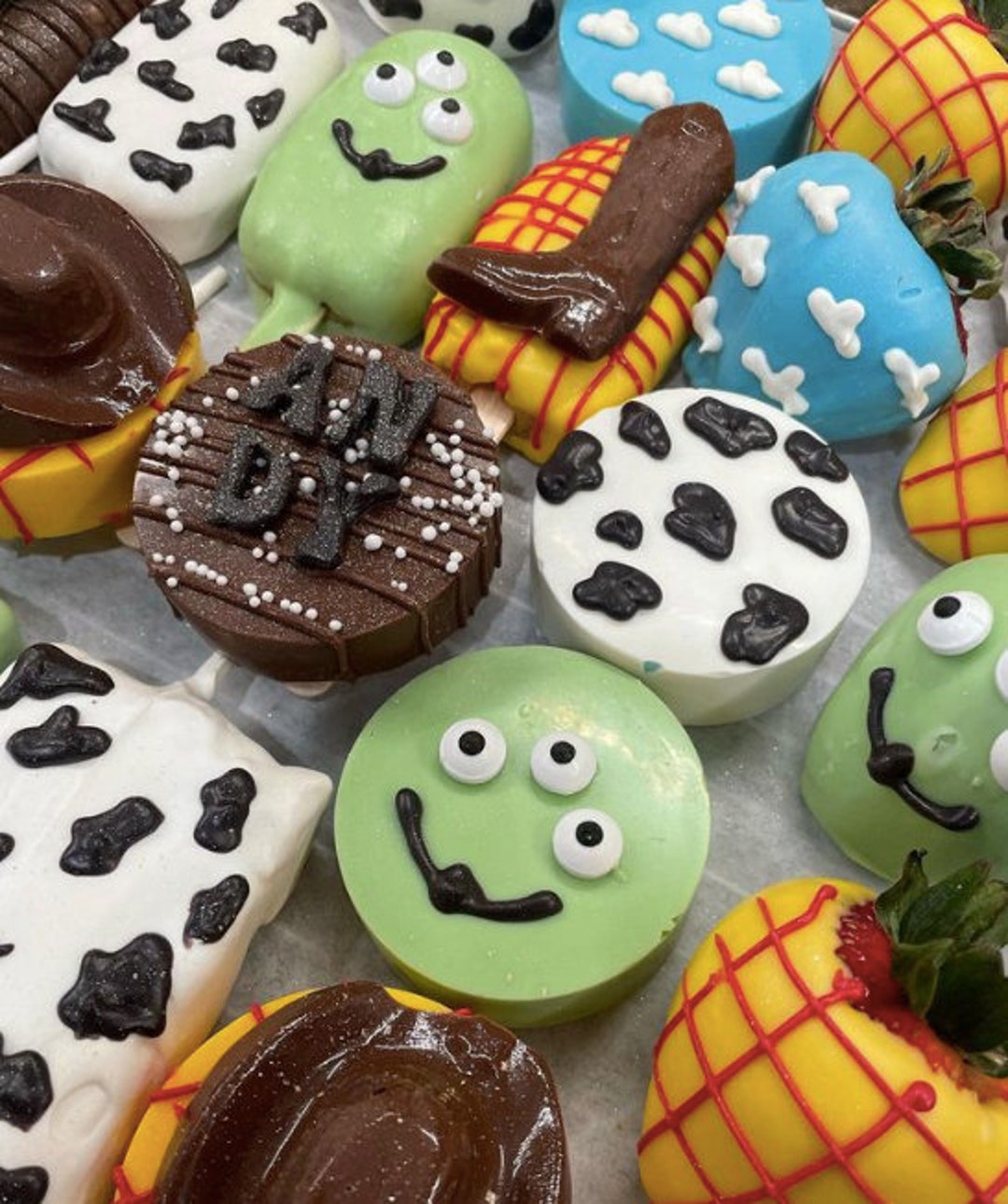 Toy Story Custom Desserts Party Favor Treats Cake Pops - Etsy