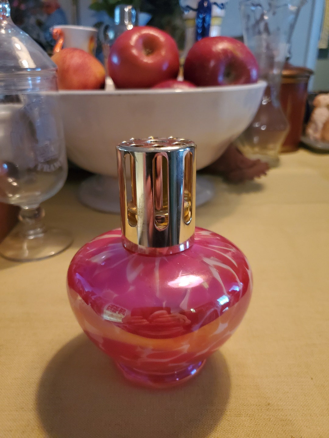 Pink Blown Glass Fragrance Diffuser - Etsy