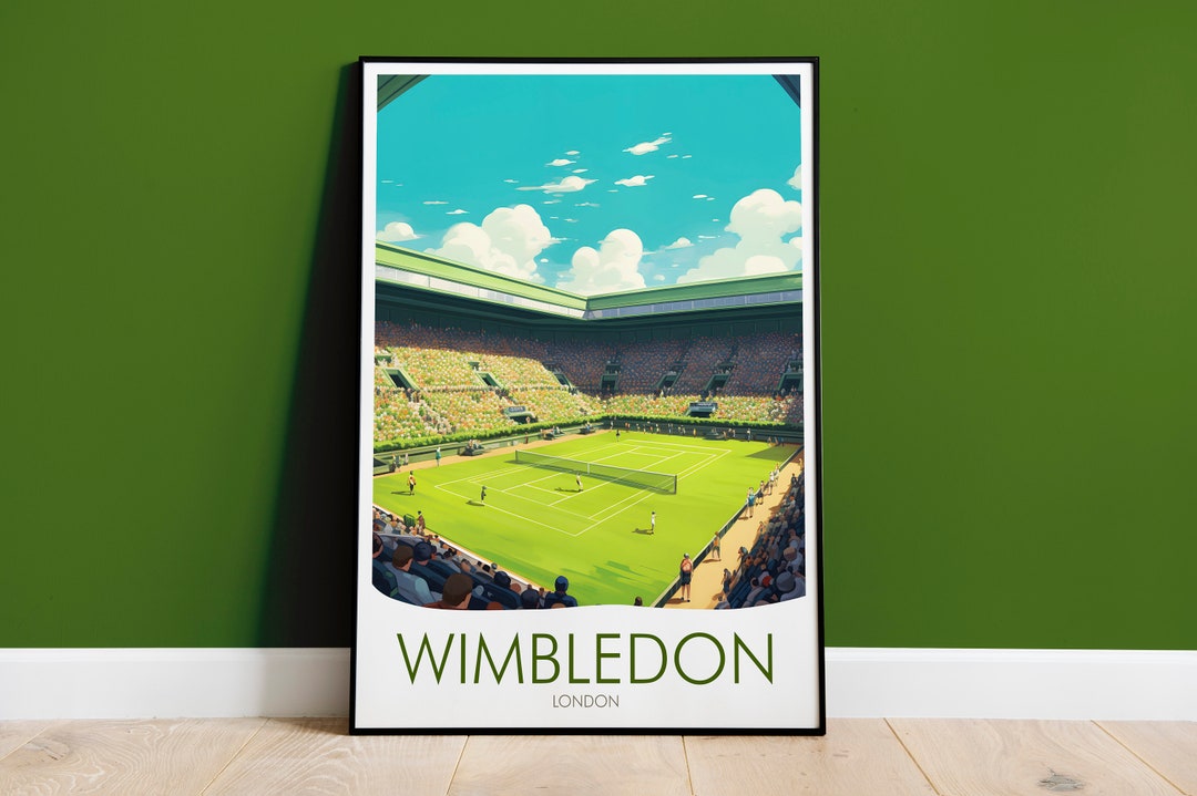 Wimbledon Print, London - Etsy