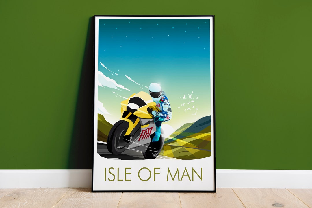Isle of Man Print, Isle of Man Poster - Etsy