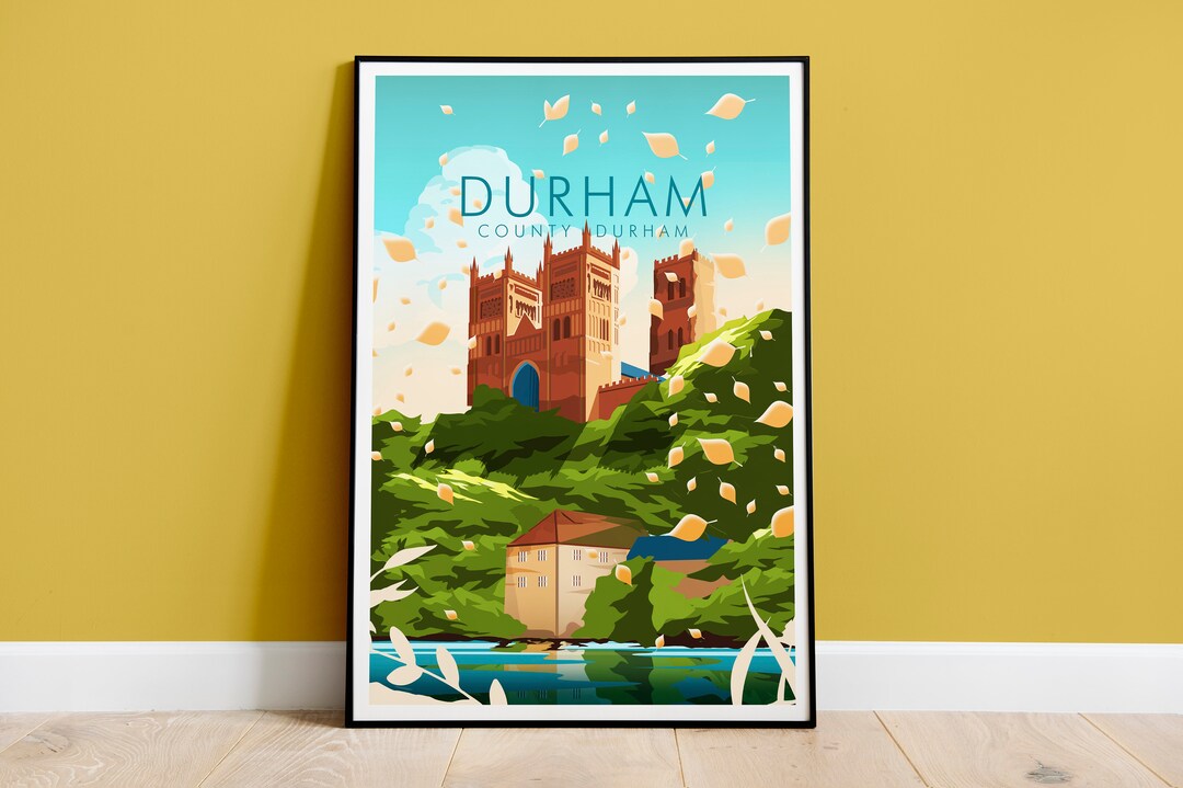Durham Print, County Durham - Etsy