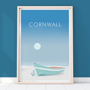 Traditional Cornwall Print - Etsy UK