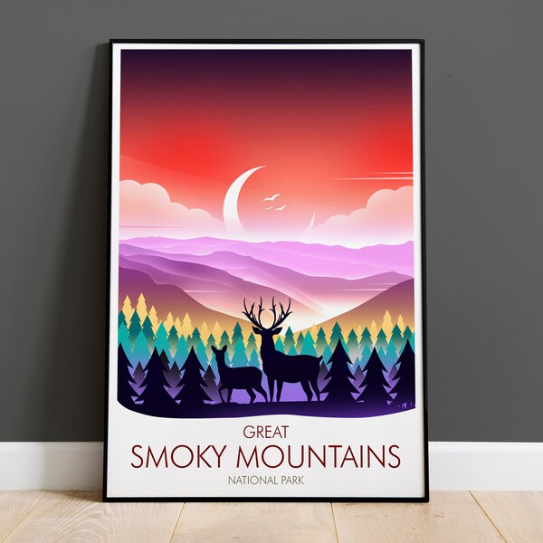 Mountains Poster - Etsy UK