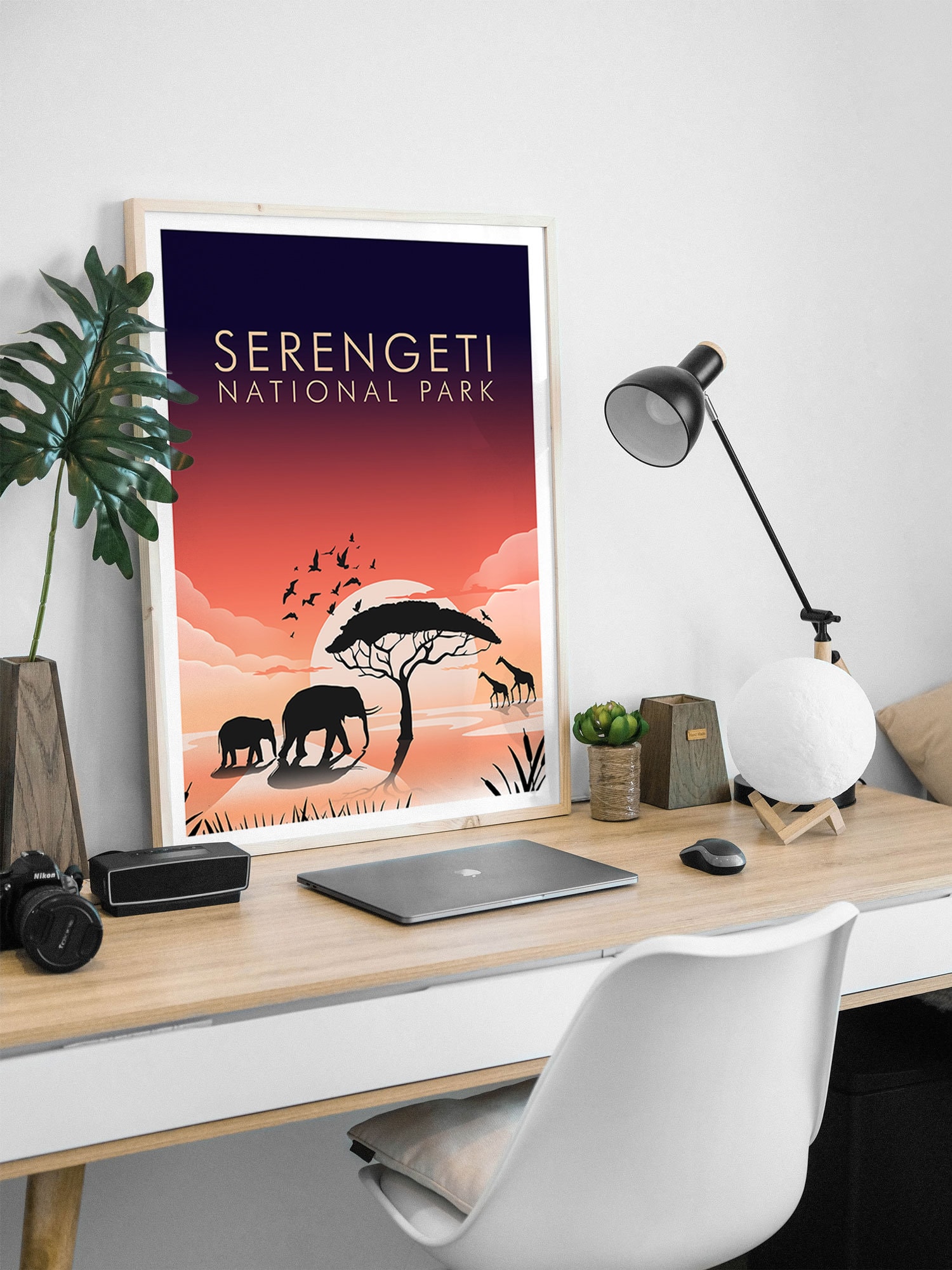 Serengeti National Park Print Africa National Parks Poster - Etsy