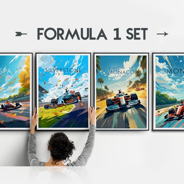 Formula 1 Prints - Etsy