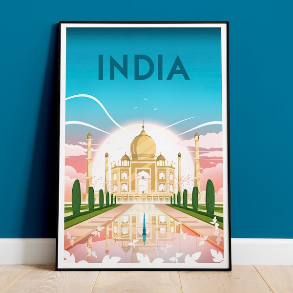 India Poster - Etsy