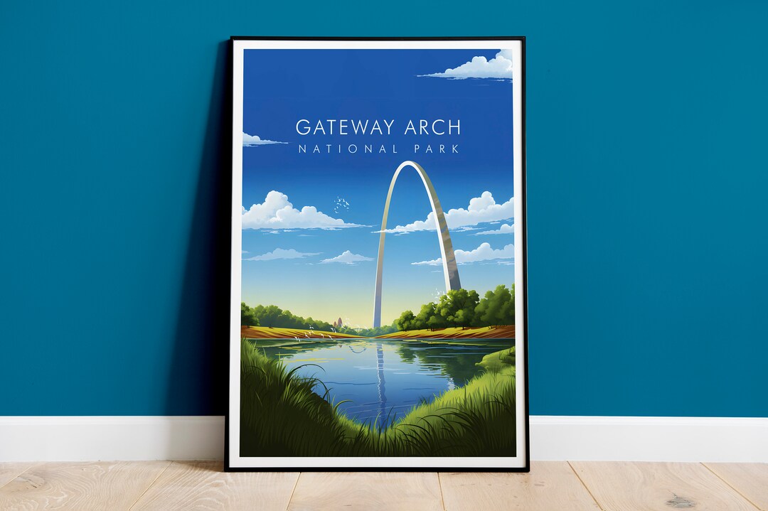 Gateway Arch Print - Etsy.de