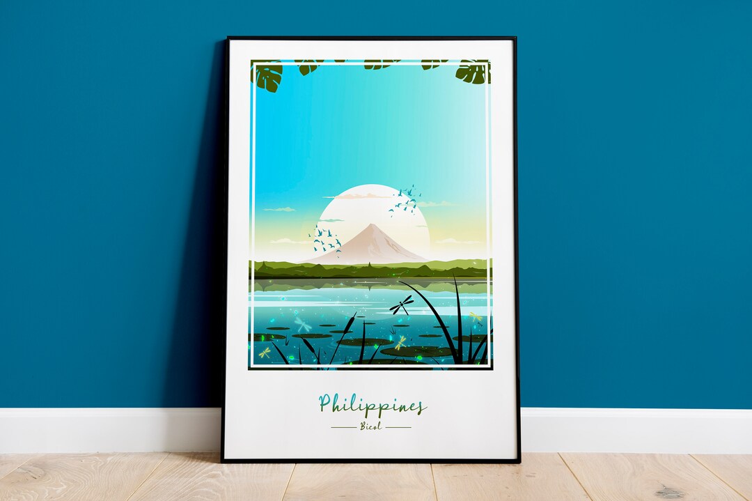 Philippines Print, Bicol Print - Etsy