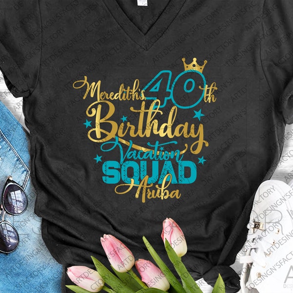 Aruba Birthday Squad - Etsy