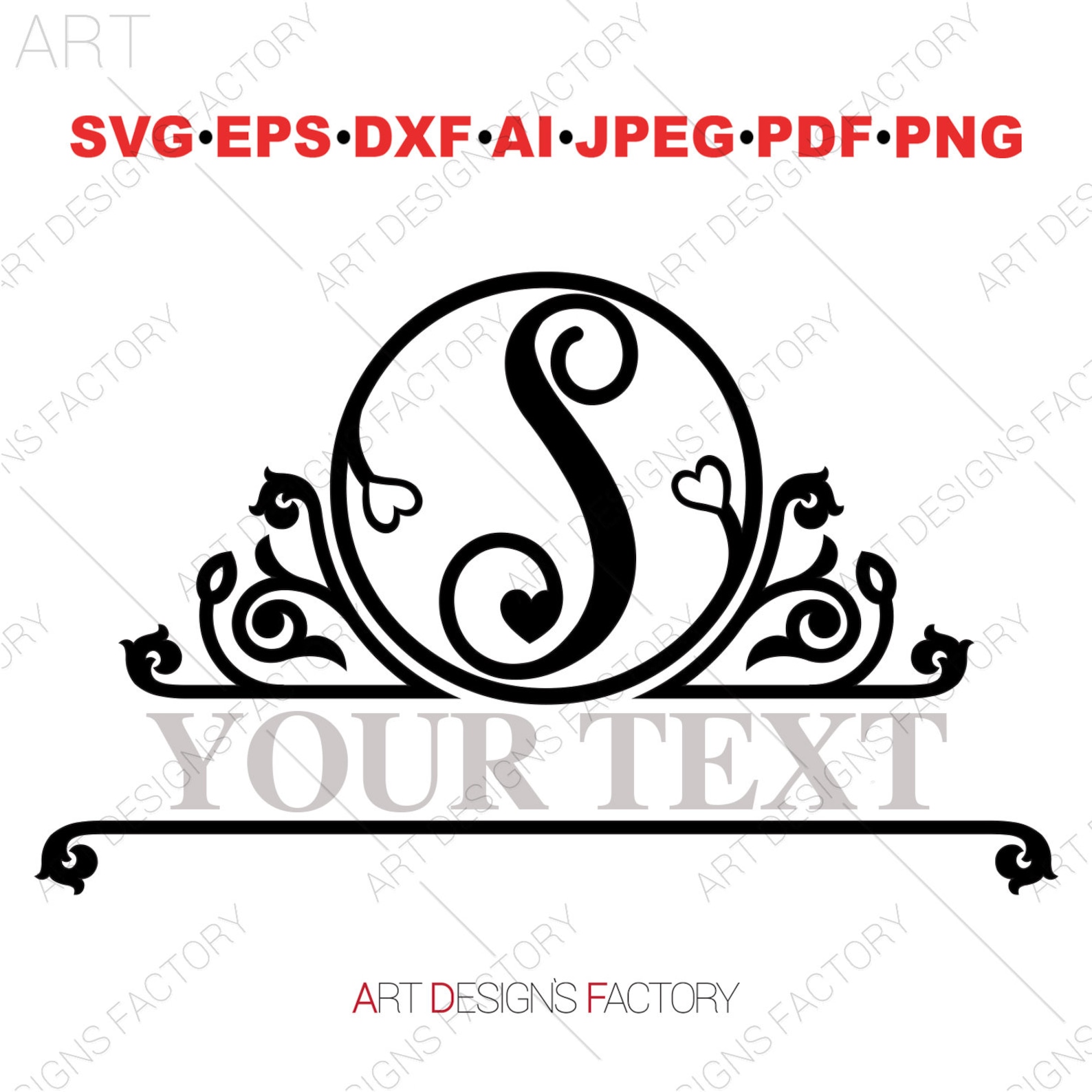 Split Monogram Svg,split Font,letter Svg,split Monogram Letters, Split ...