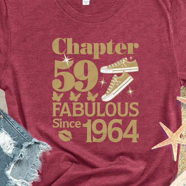 Fabulous Since 1964 Svg - Etsy