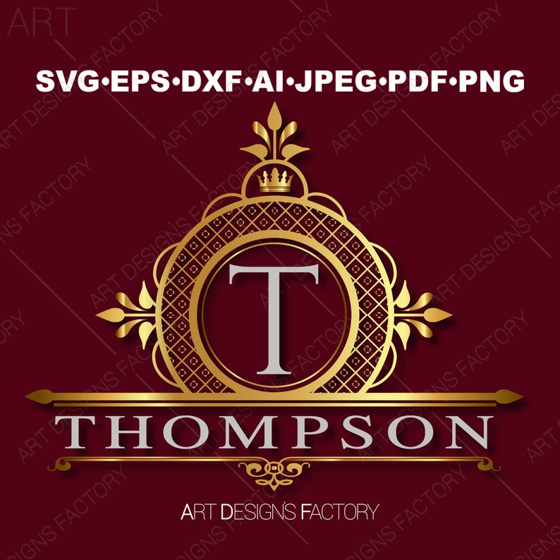 Split Monogram Svg,split Gold Font,gold Letter Svg,split Monogram ...