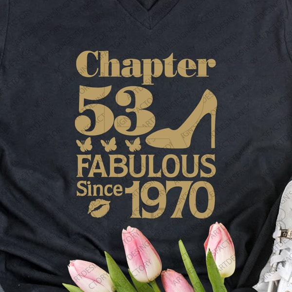 Stepping Into Chapter 53 Fabulous Since 1970 - Etsy