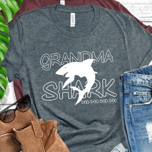 Grandma Shark Svg,grandmama Shark Doo Doo Svg,cut File Mothers Day ...