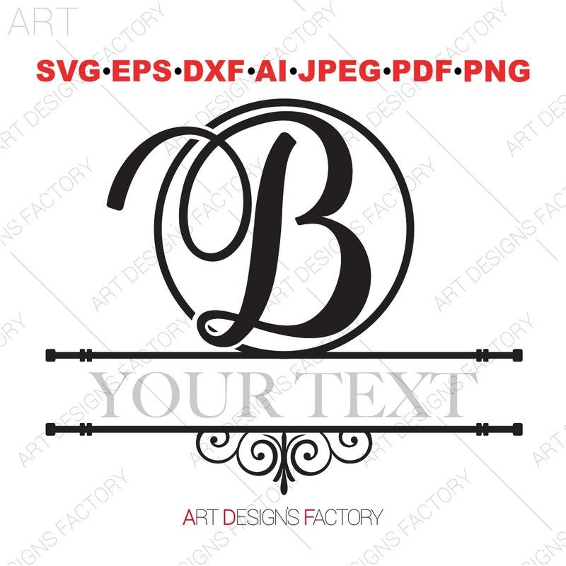 Monogram Svg - Etsy