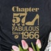 Chapter 57 Fabulous Svg,57 Th Birthday Svg,born in 1966 Svg,fabulous ...