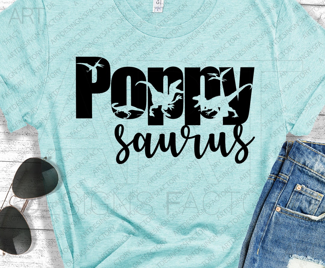 POPPY SAURUS Cut Files,poppy Saurus Shirt Svg,custom Orders Poppy ...