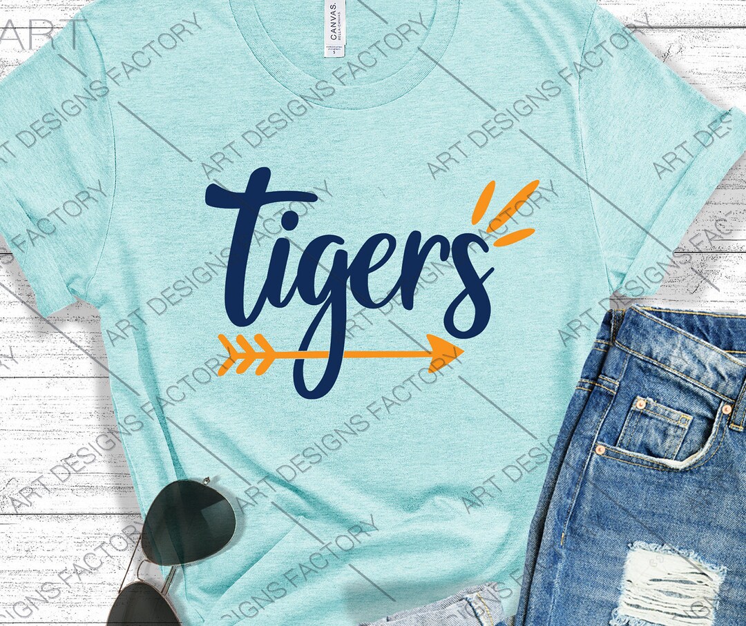 Tigers Svg,tigers Arrow Svg,tigers,cut File,iron On,football Mom Svg ...