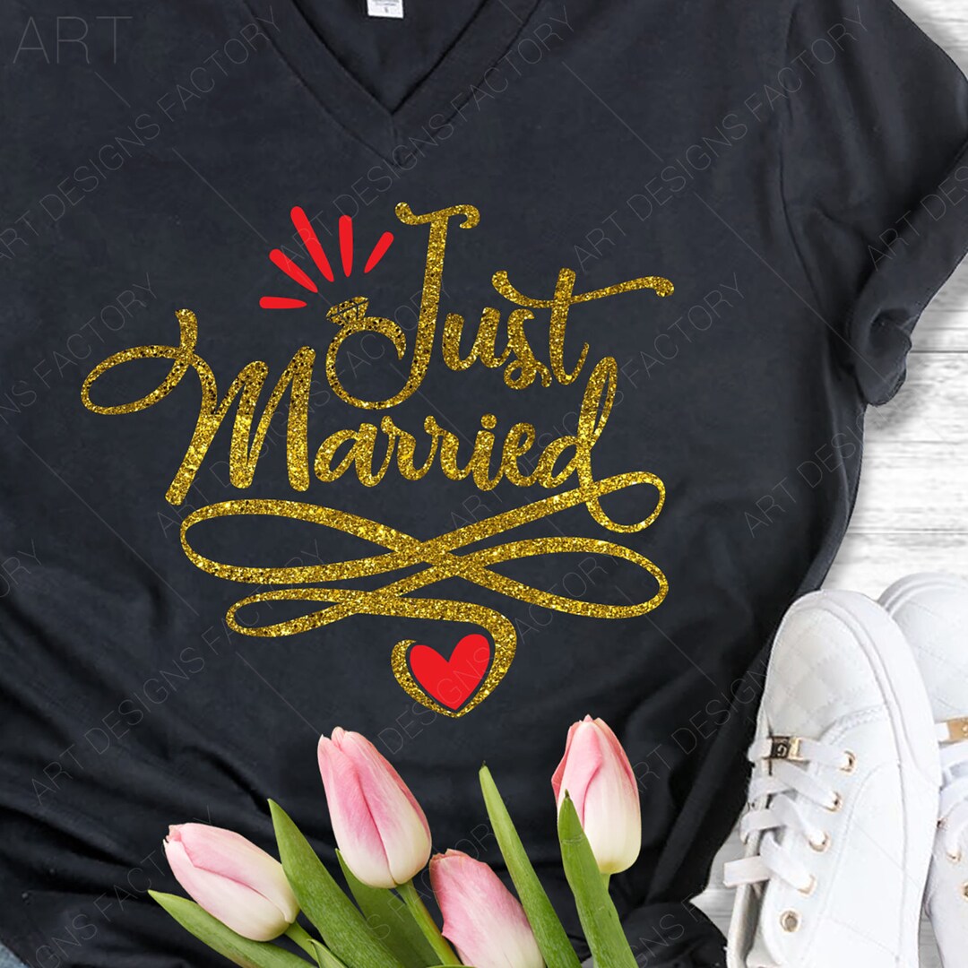 Just Married Svg, Wedding Svg, Married Svg, Mr and Mrs, Bride Svg ...
