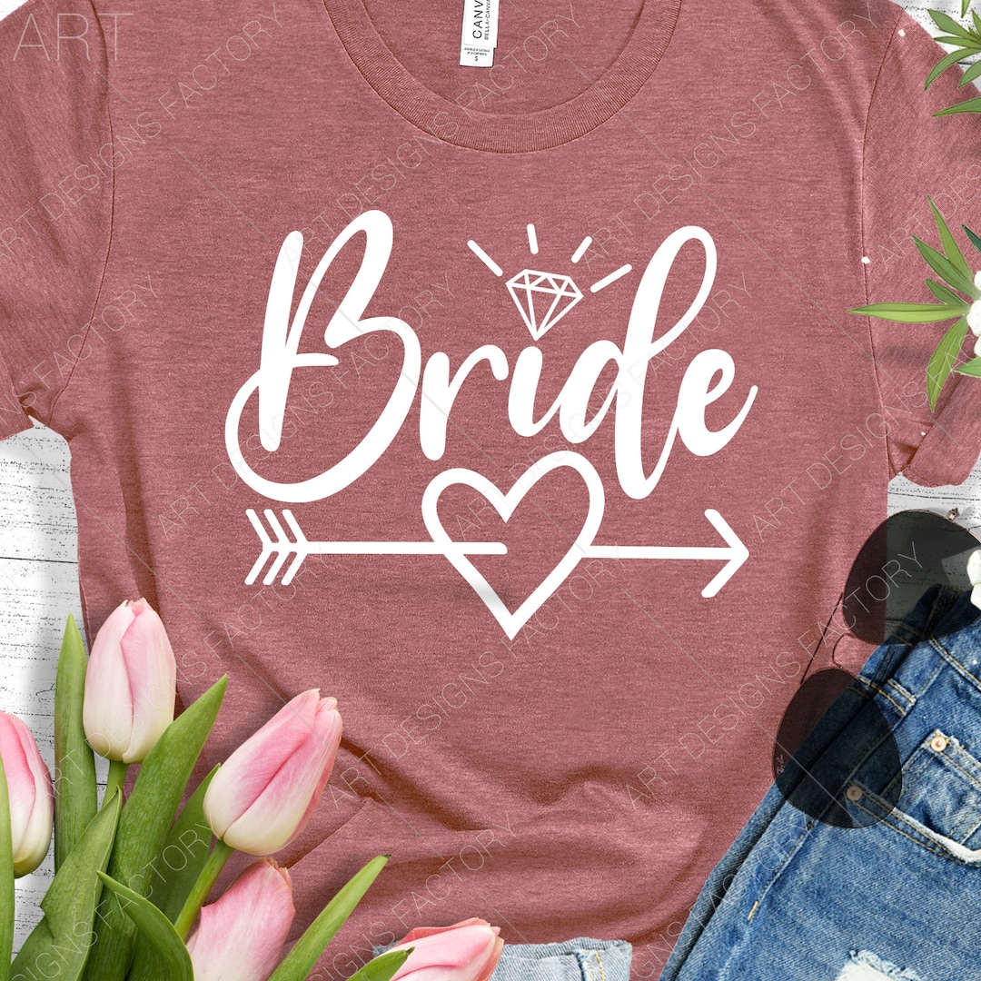 Bride Svg - Bride Word Art Cut File and Printable Png - Bride Clipart ...