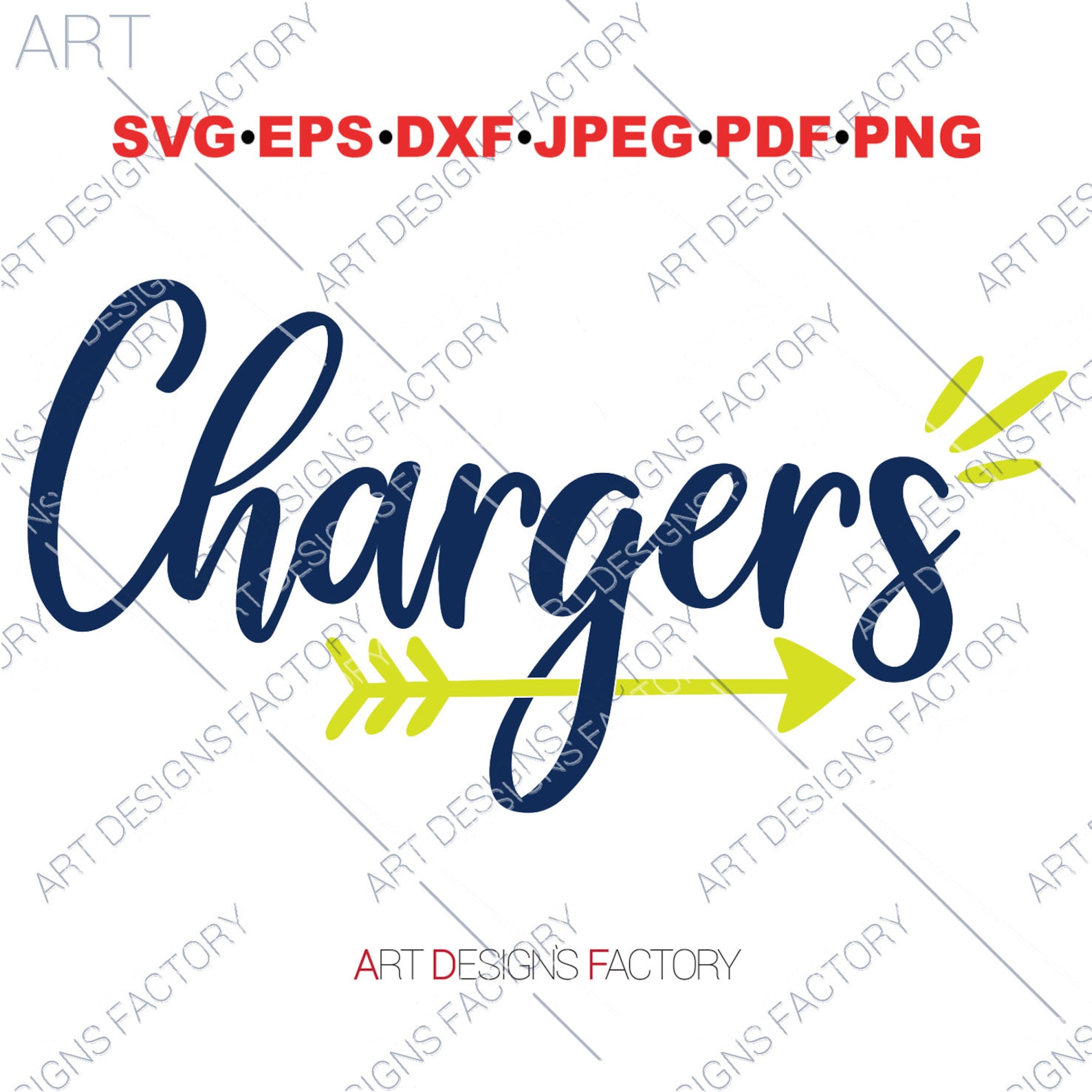 Chargers Svg Charges Arrow Svg Chargers Cut File Iron On | Etsy