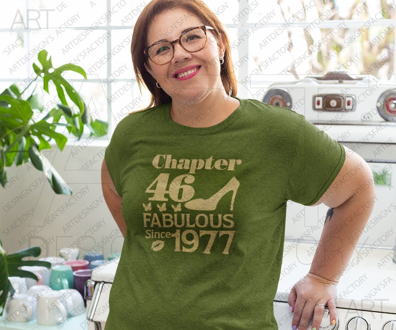 Chapter 46 Shoes Fabulous Since 1977 SVG 46th Birthday - Etsy