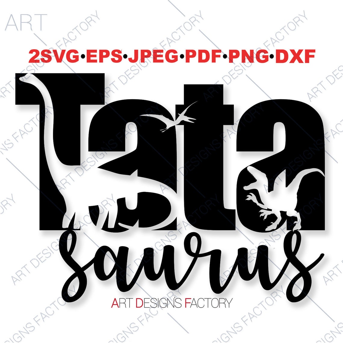 TATA Saurus Cut Filestata Saurus Svgtata Dino Shirt Svg | Etsy