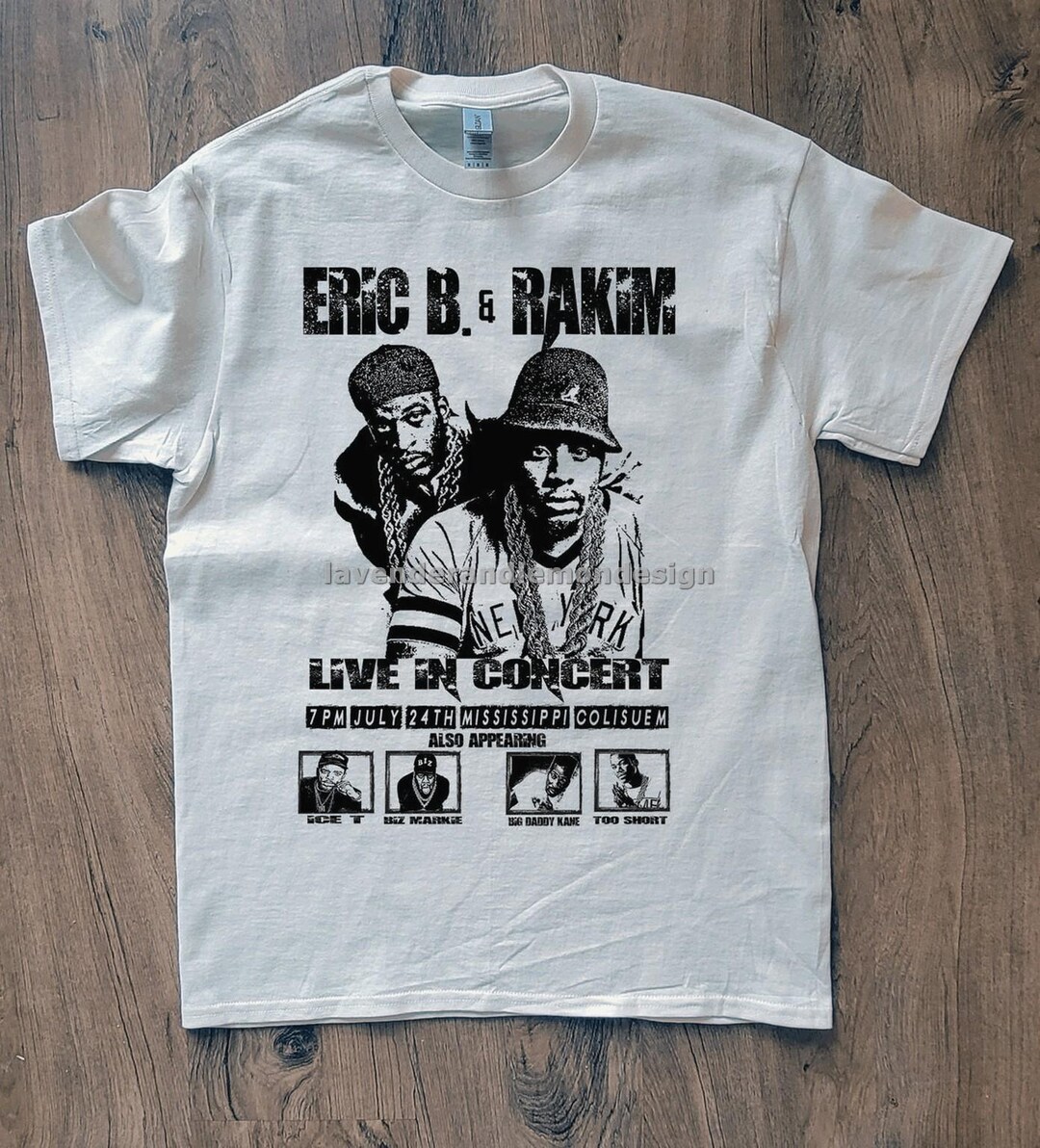 Eric B & Rakim PNG Design Printable Bootleg T-shirt Art - Etsy
