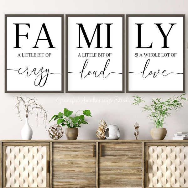 Family Wall Decor - Etsy