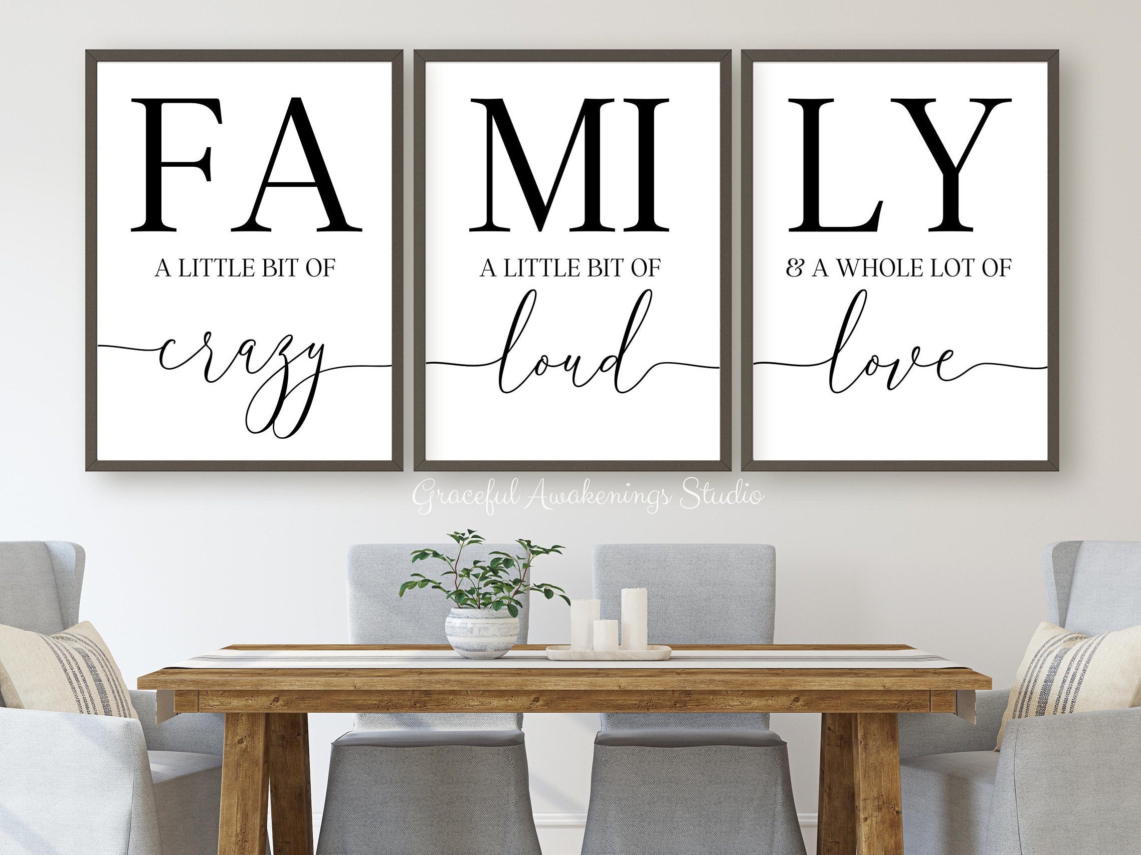 Family Sayings Wall Art