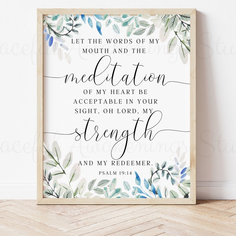 Scripture Wall Words - Etsy