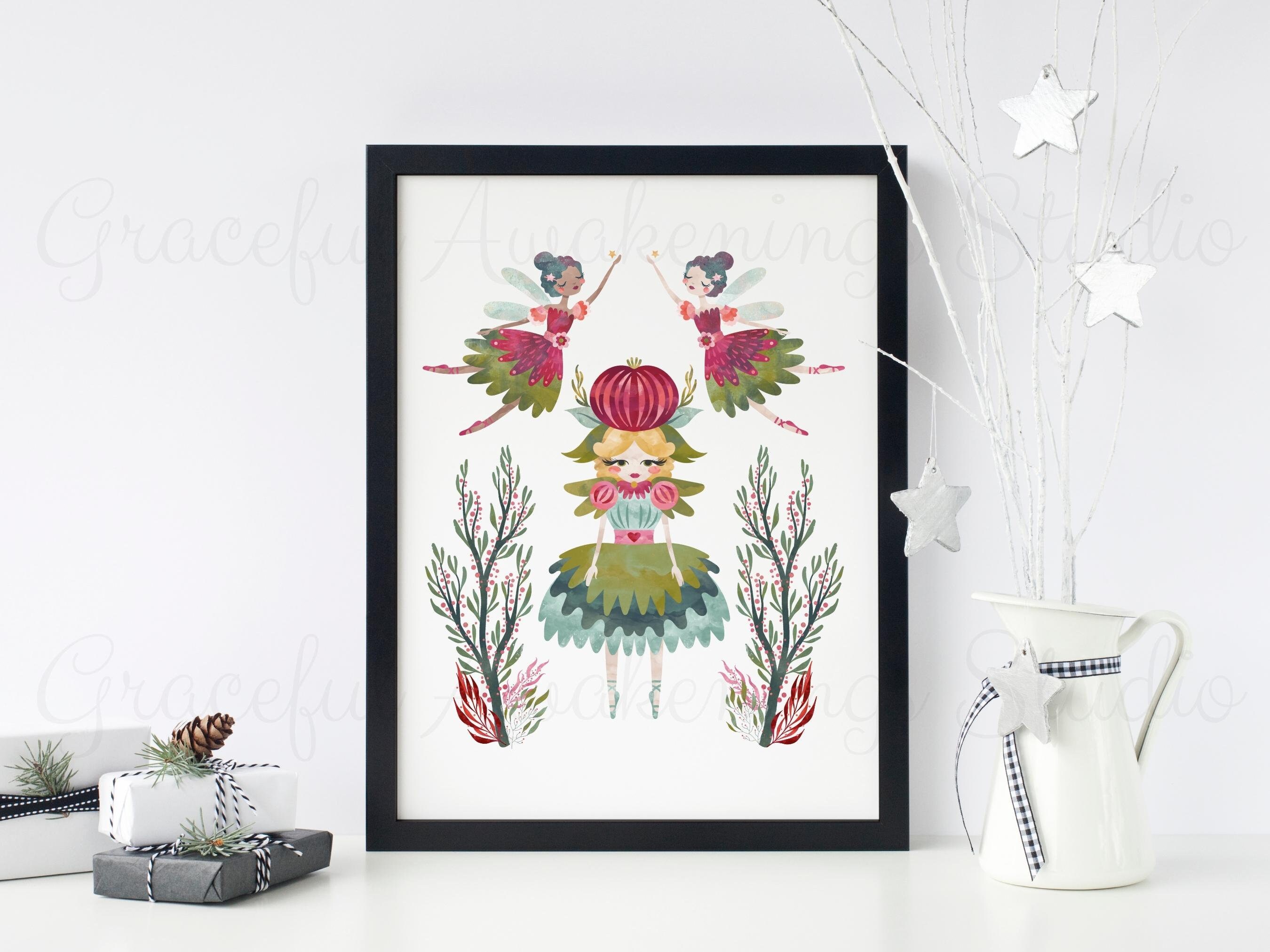 Sugar Plum Fairy Print Sugarplum Print Nutcracker Ballet - Etsy