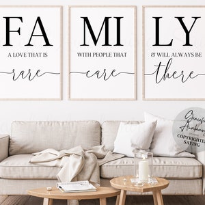 Family 3 Signs, Family Sayings, Blended Family Sign, Family Adoption ...