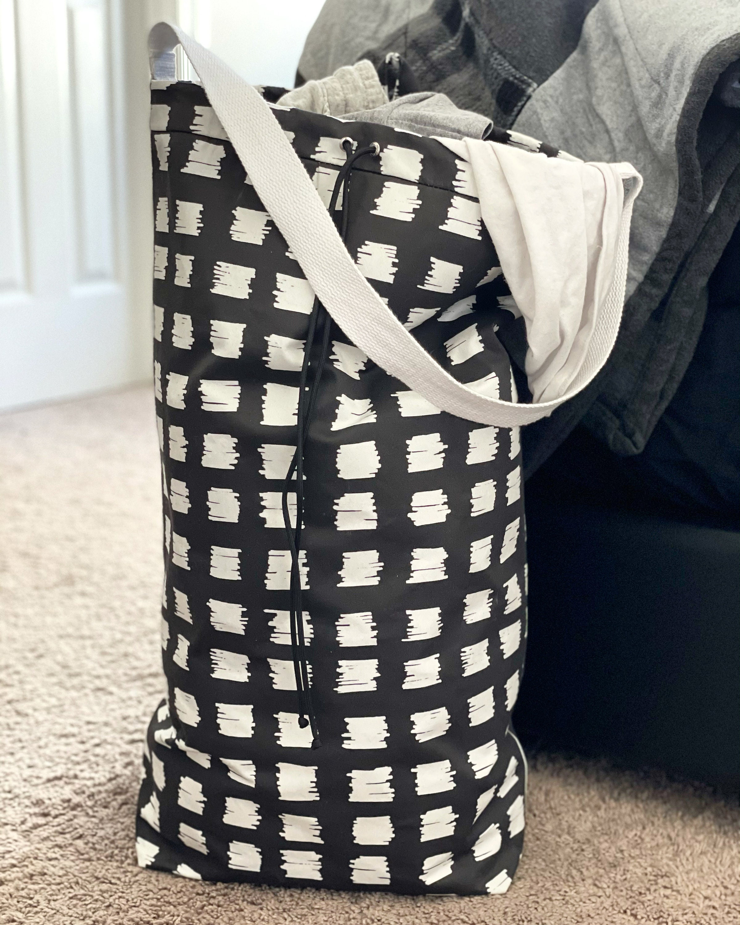 Hanging Laundry Tote Laundry Bag Laundry Hamper - Etsy
