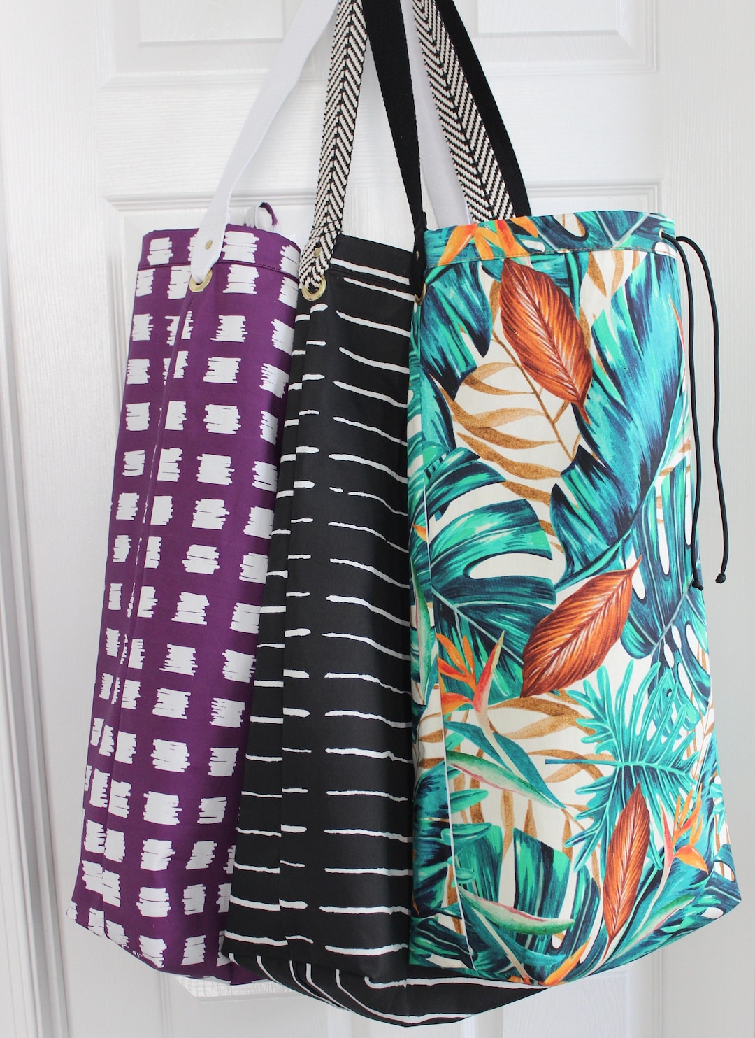 Hanging Laundry Tote, Laundry Bag, Laundry Hamper - Etsy